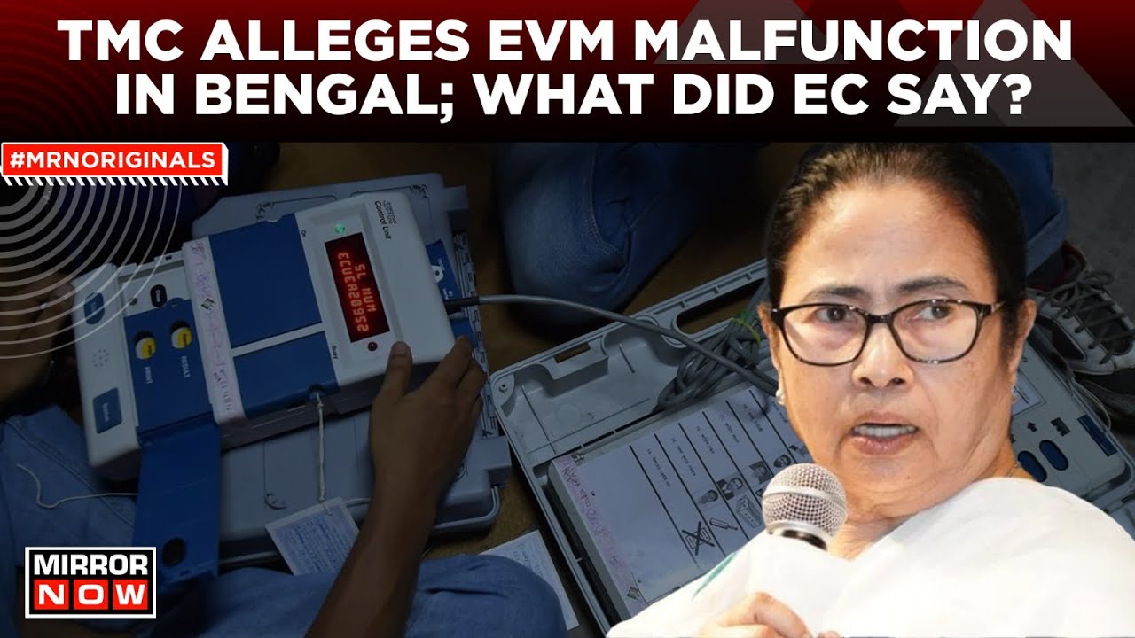 LS Election Phase 2 | TMC Alleges EVM Malfunction, Lodges Complaint ...