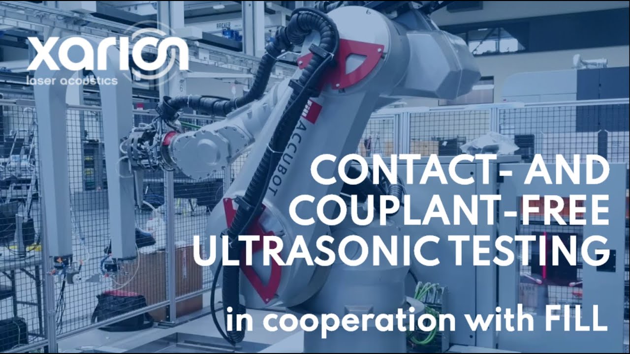 XARION's LEA Aerospace CFRP inspection at FILL - YouTube