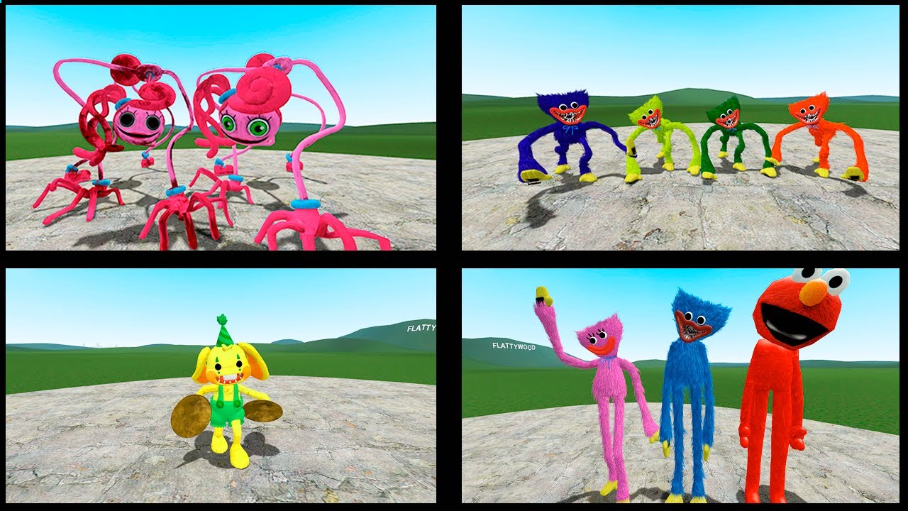 PLAYING AS ALL POPPY PLAYTIME CHAPTER 2 CHARACTERS PART 2 in garry's ...