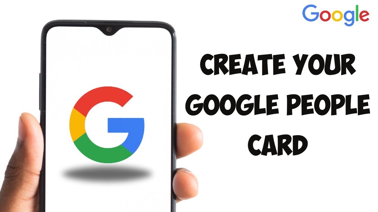 How To CREATE Your GOOGLE People Card | ADD Me To Search - YouTube