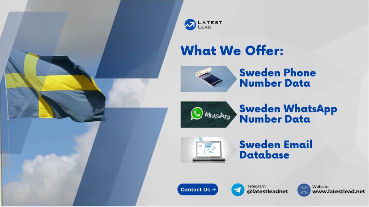 Sweden Phone Number List | Sweden WhatsApp Number Data | Latest Lead ...