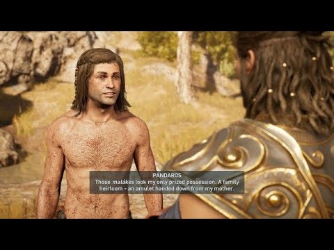 Assassin's Creed Odyssey : Explore the Cave and Acquire The Naked Archer's Amulet , Bare it All