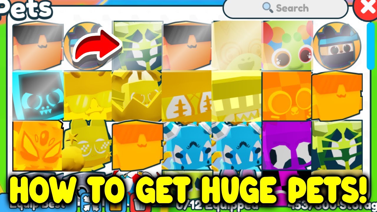 💎 HOW TO GET TONS OF *HUGE PETS* EASILY IN ROBLOX CHEST SIMULATOR ...
