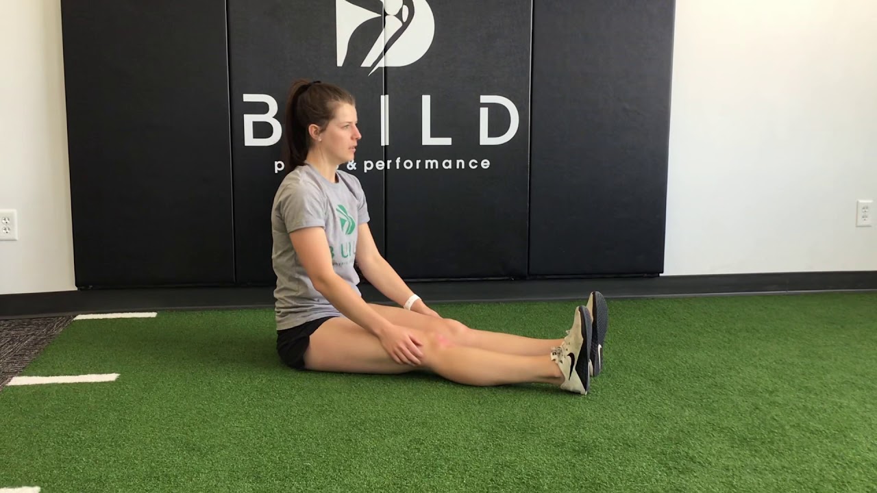 Double Leg Hamstring Stretch - YouTube