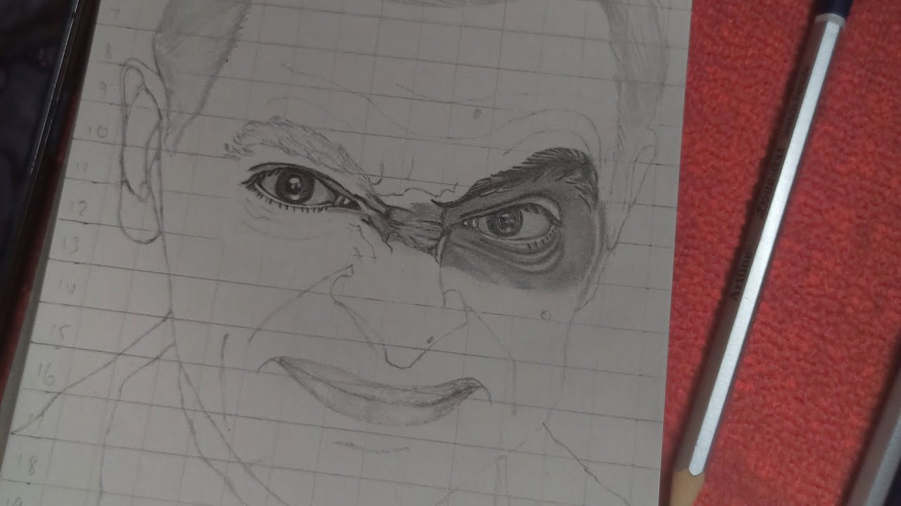 Mr.bean drawing tutorial || how to draw Mr .bean step by step - YouTube