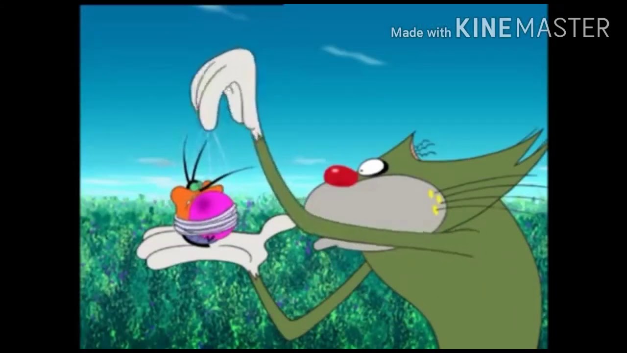 Oggy and the cockroaches old voice - YouTube