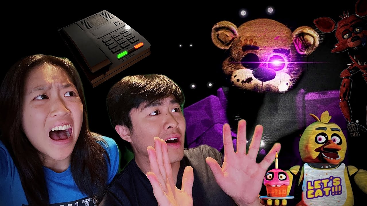 BumpyBear & BumpyBro play Roblox FNAF! - YouTube