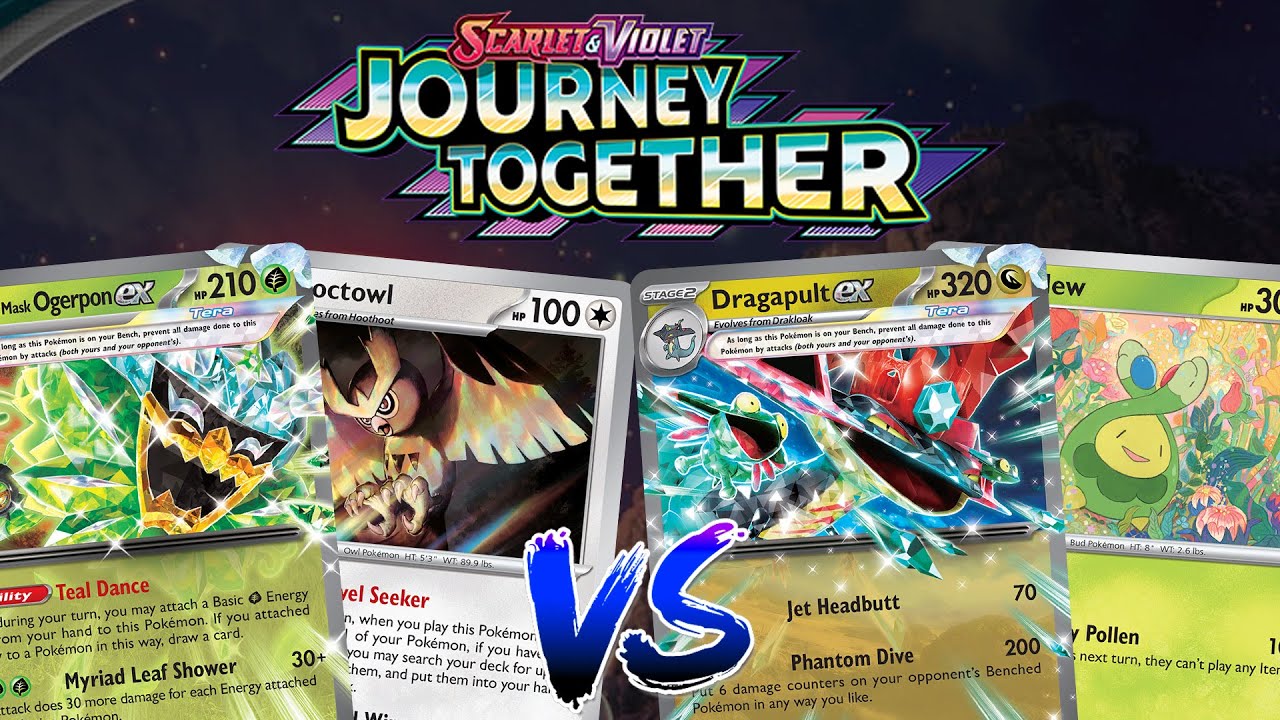 TERABOX vs DRAGAPULT | Journey Together Pokemon TCG Match - YouTube