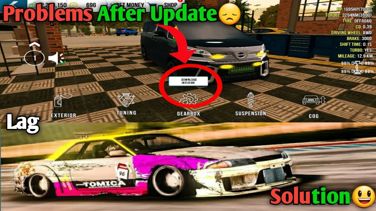 Problems After Update In Car Parking Multiplayer (interior download ...