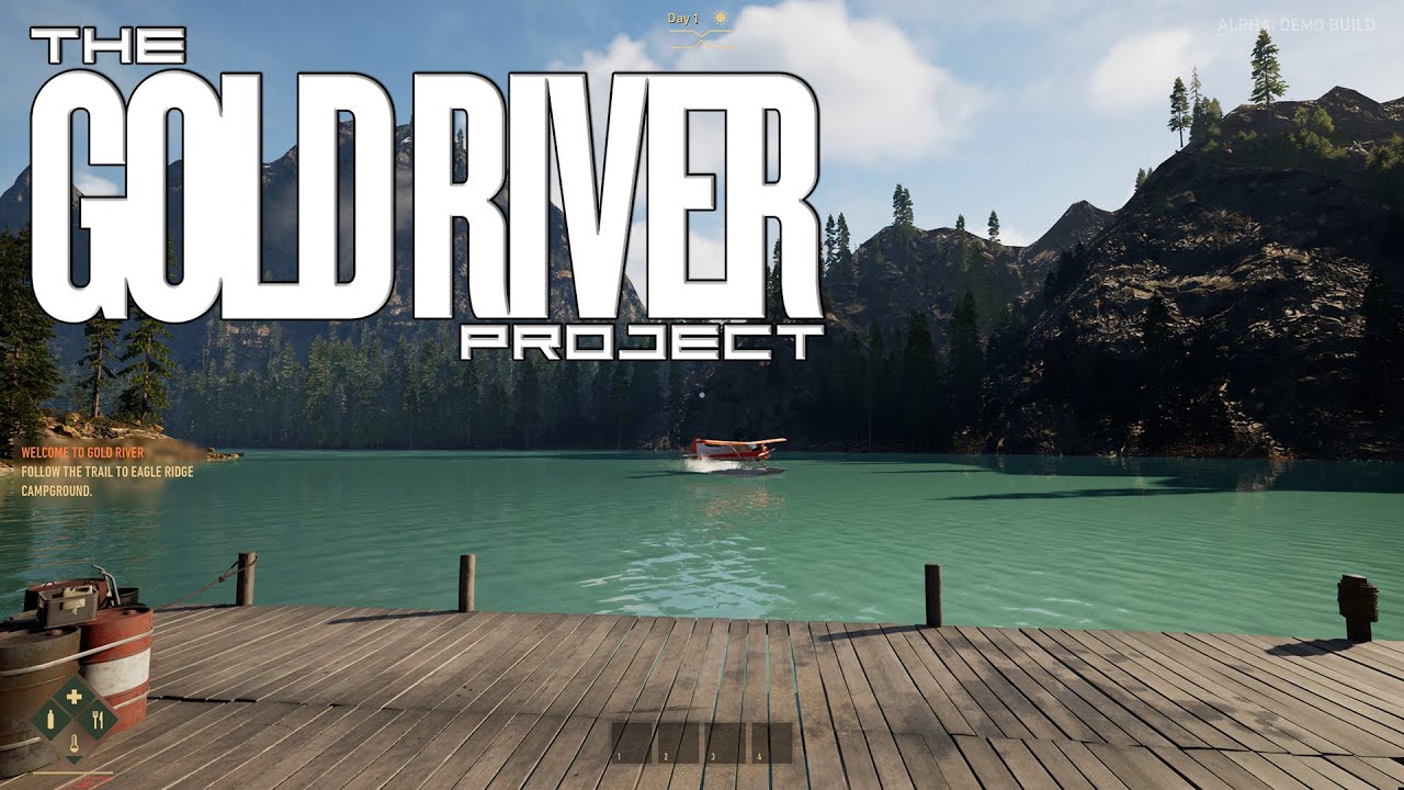 Gold River Project Survival Game - First Look at Demo - YouTube