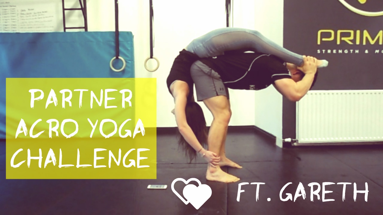 Partner Acro Yoga Challenge Ft. GARETH | The Fit Physio - YouTube