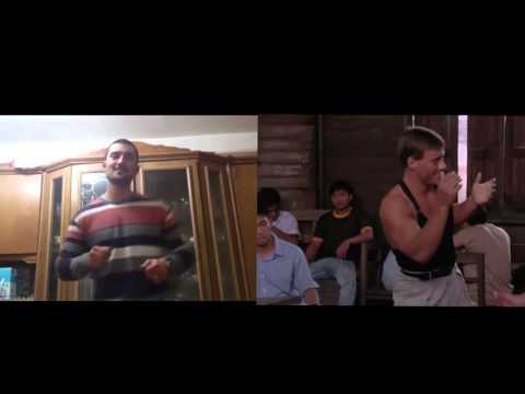 Танец Ван-дамма / dance Jean Claude van Damme