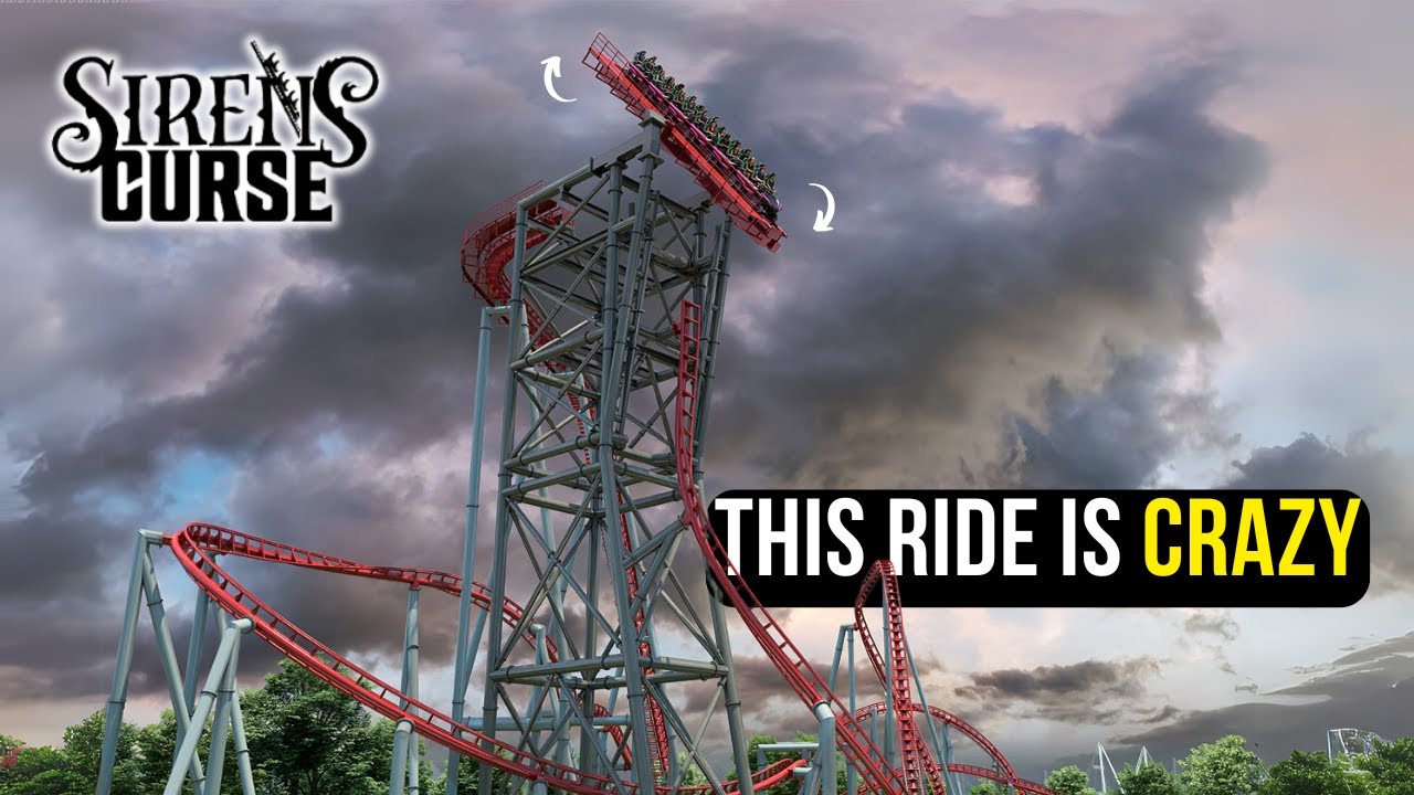 Siren's Curse Analysis - Cedar Point's Record Breaking TILT Coaster ...