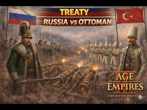 Age of Empires III Russia vs Ottoman - YouTube
