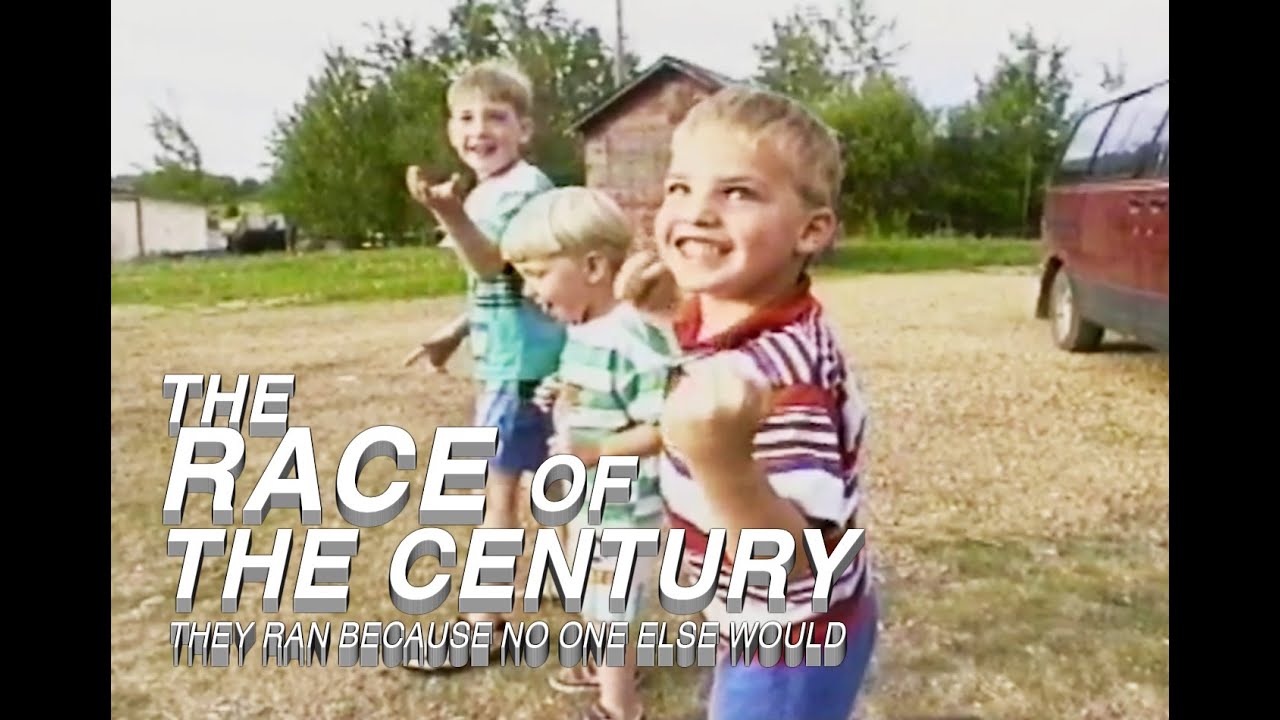 Piehl brother 1st annual Farm Race 1995 - YouTube