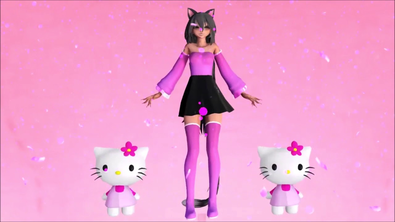 HELLO KITTY - MMD #174 - Funny Collection - YouTube
