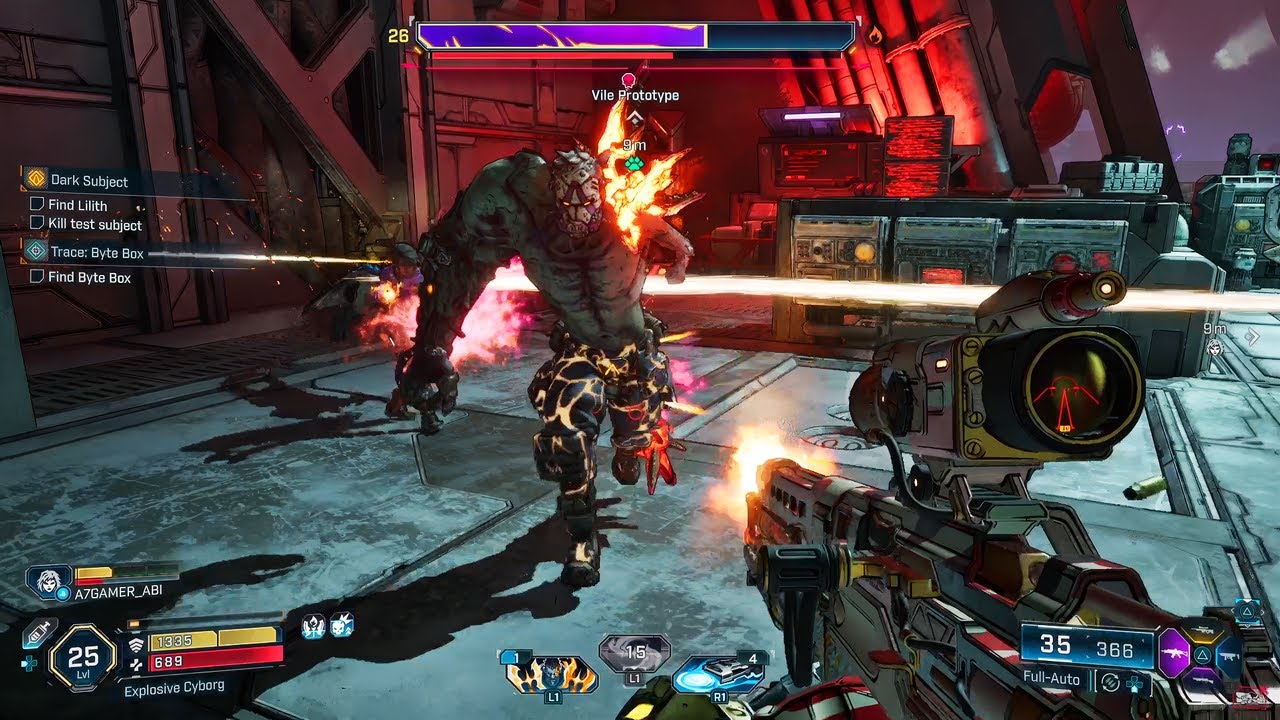 Borderlands 4 - Vile Prototype Boss Fight - YouTube