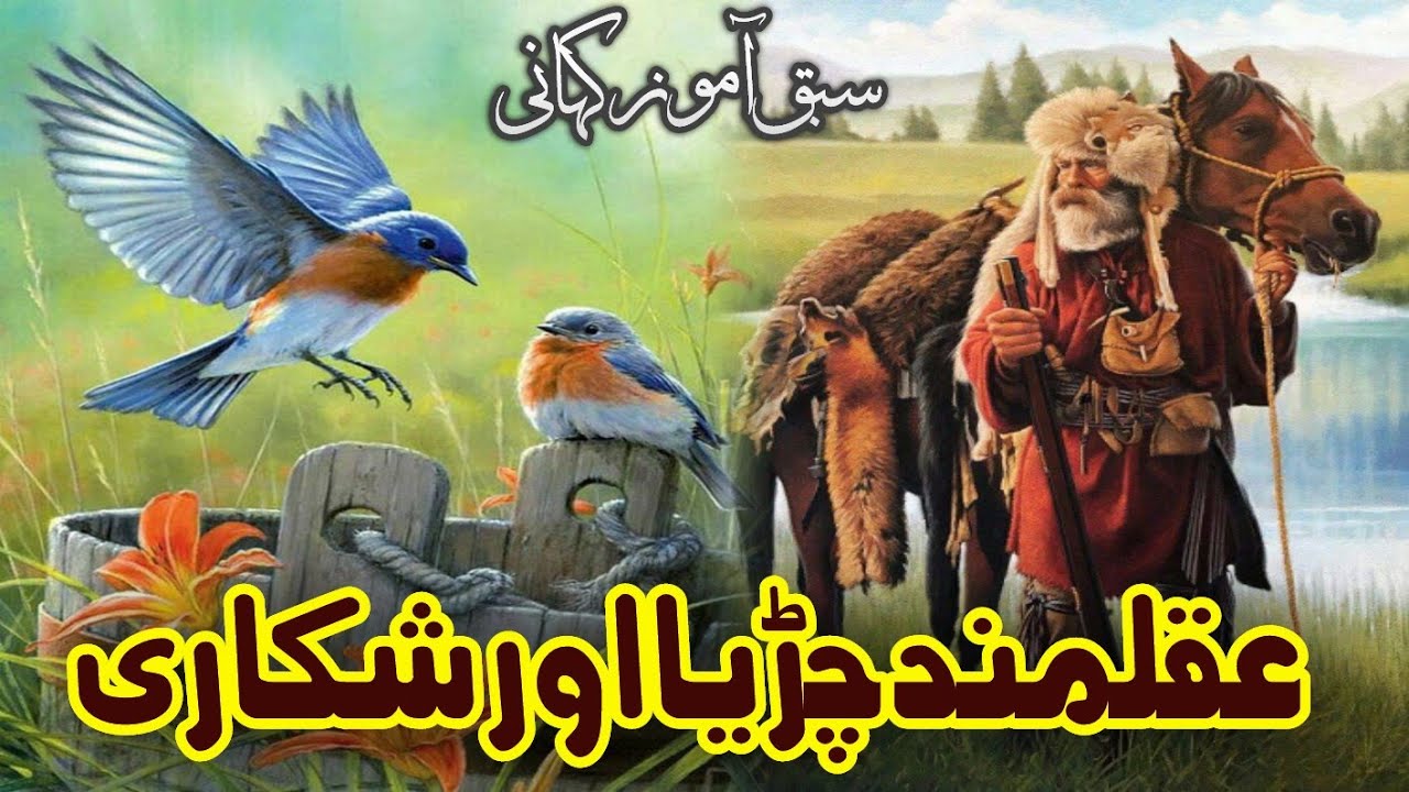 Aqalmand Chidiya aur shikari || The wise bird and the hunter || moral ...