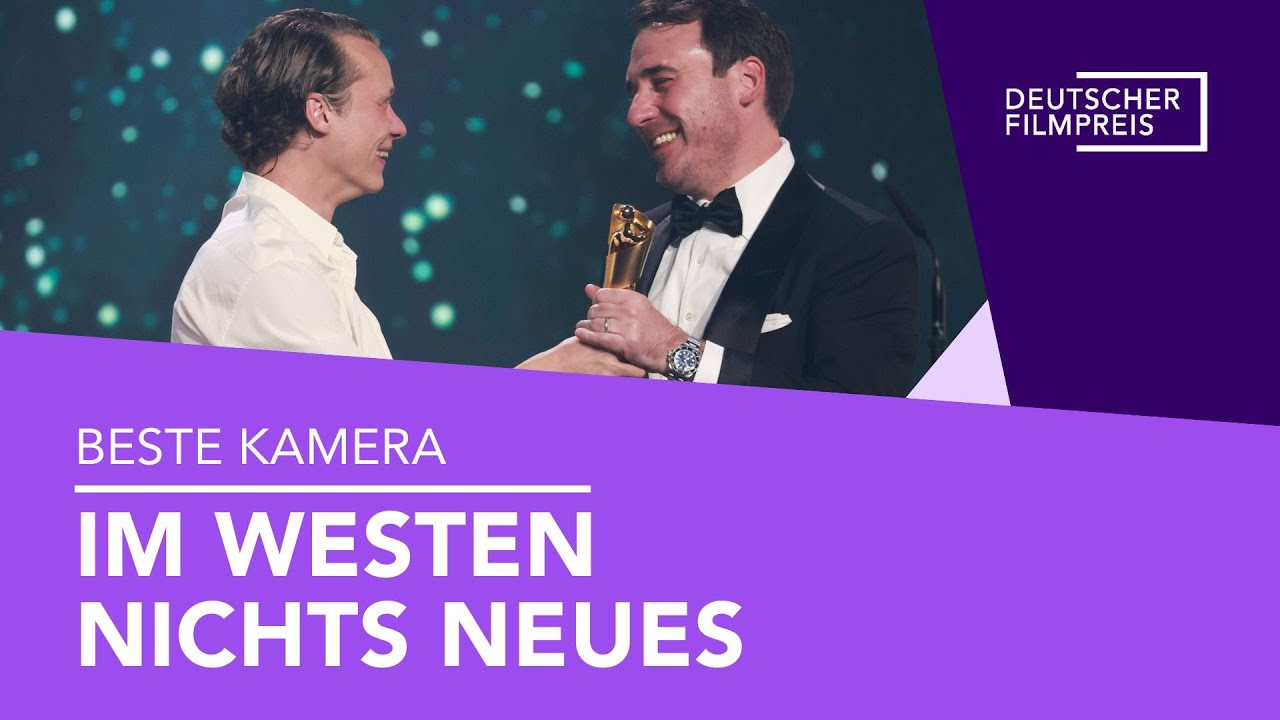 James Friend · Beste Kamera · Deutscher Filmpreis 2023 - YouTube
