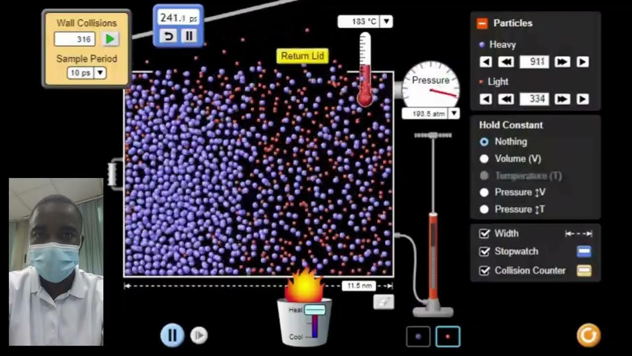 Gas Properties Simulation | Science Experiment | Virtual Lab Simulation - YouTube