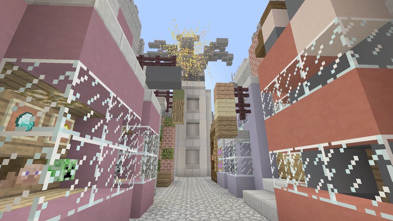 Escape From Gringotts - Minecraft Roller Coaster - YouTube