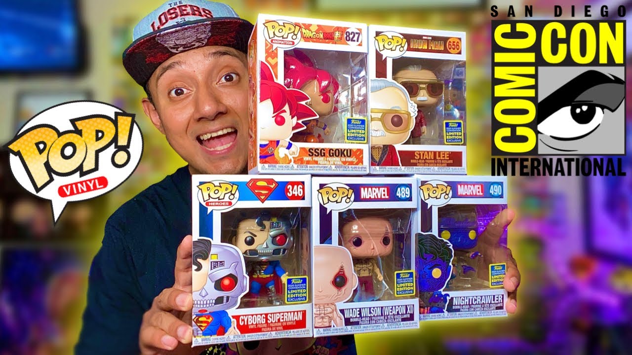 Abriendo Nuevos Funko pop SAN DIEGO COMIC CON 2020! - YouTube