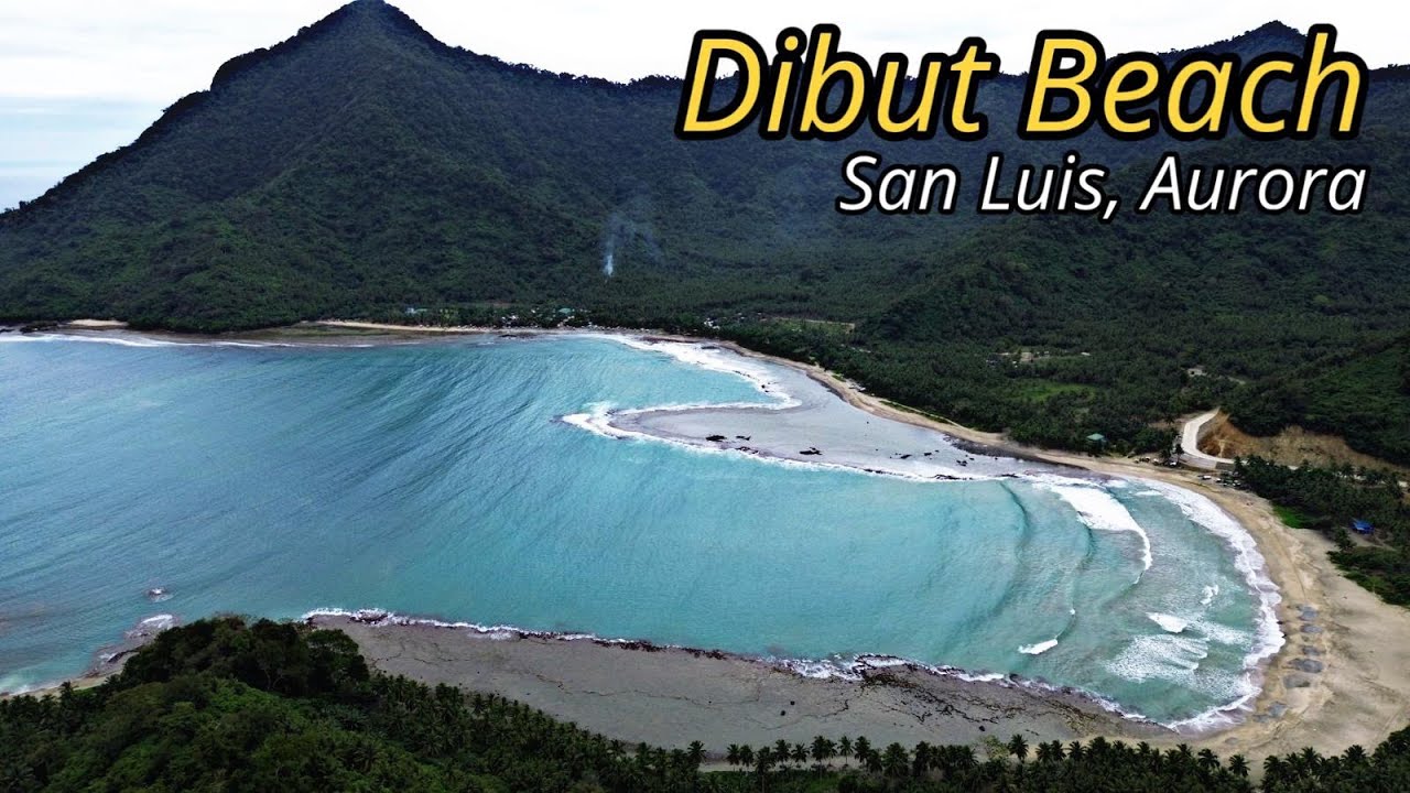 Dibut Beach | Mother Falls | Exploring San Luis, Aurora - YouTube