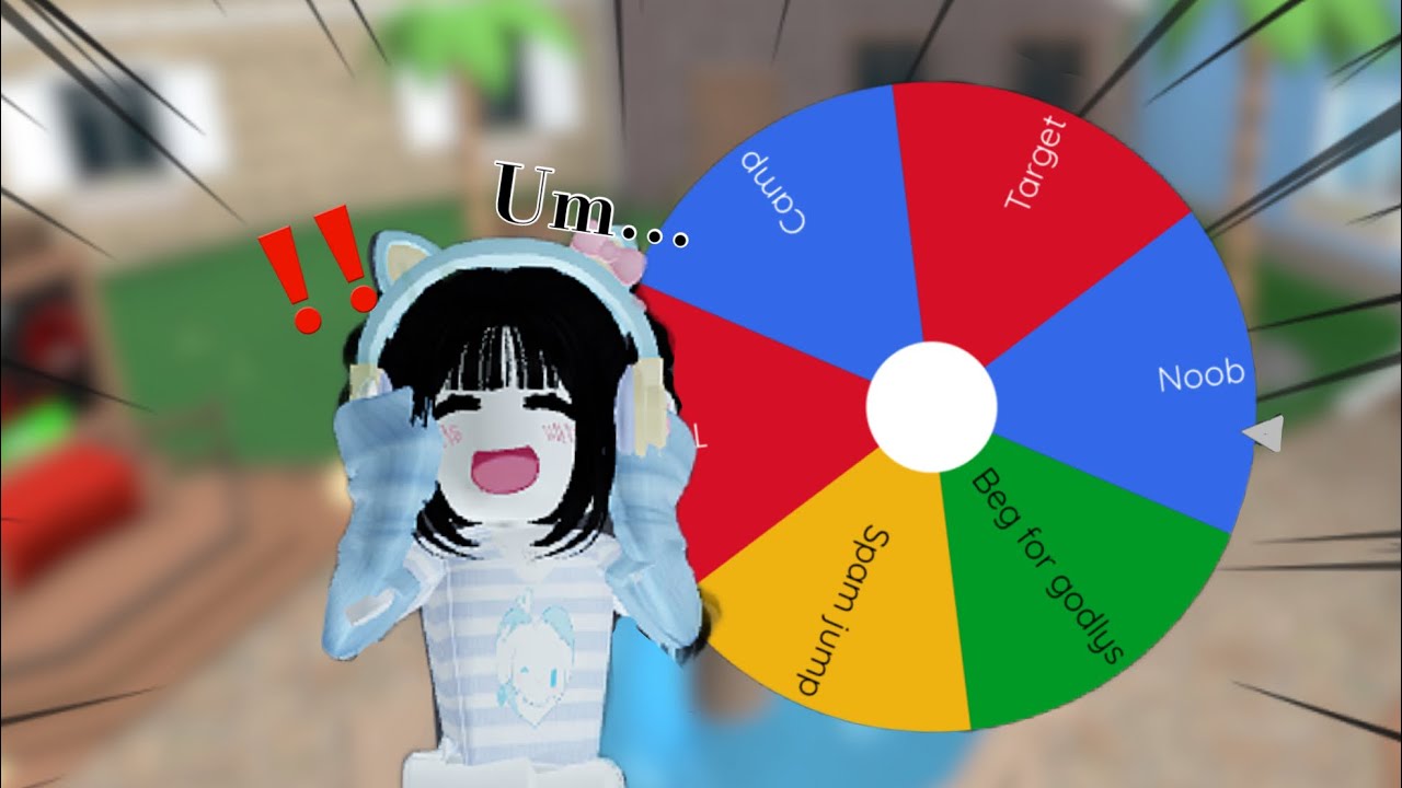 Mm2 but a WHEEL chooses what I do… - YouTube