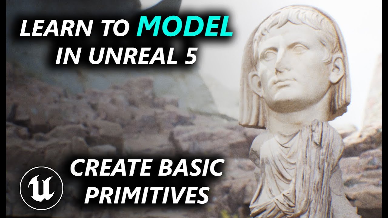 Learn To Model Inside Unreal Engine 5 Creating Basic Primitives Youtube
