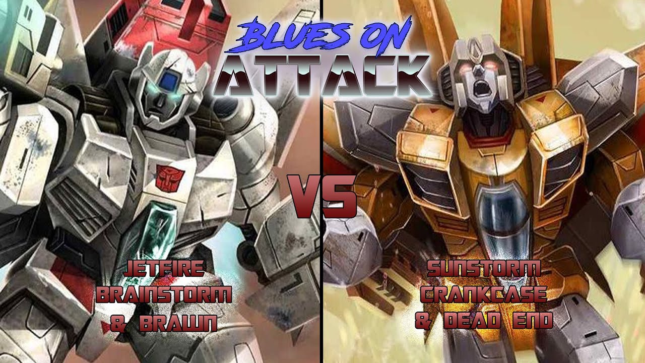 Transformers TCG: Jetfire/Brainstorm/Brawn VS Sunstorm/Crankcase/Dead ...