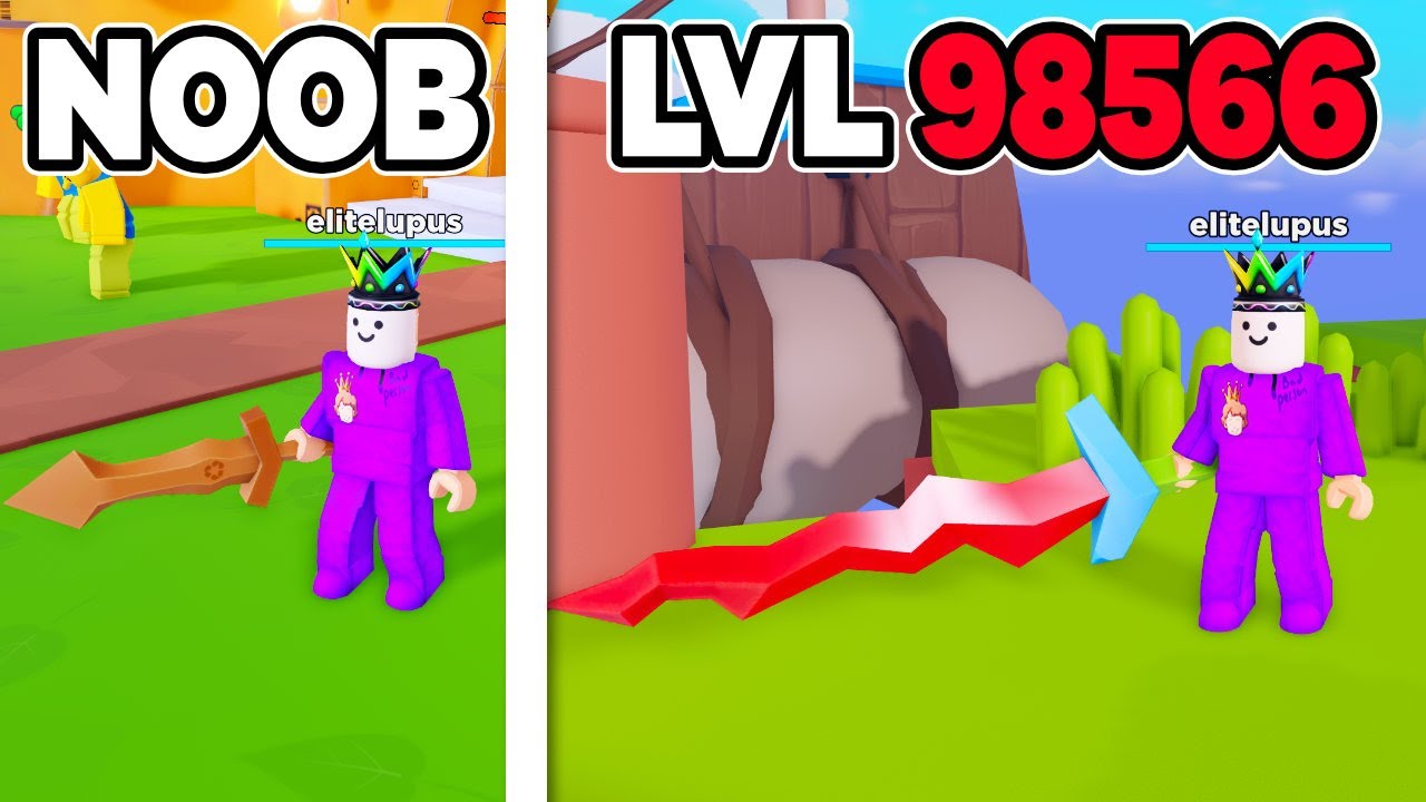 Roblox I Do MAXIMUM Damage With An UPGRADED SWORD - YouTube