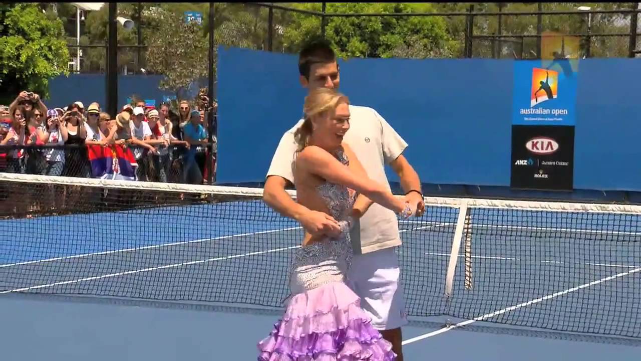 Dancing with Novak Djokovic - YouTube