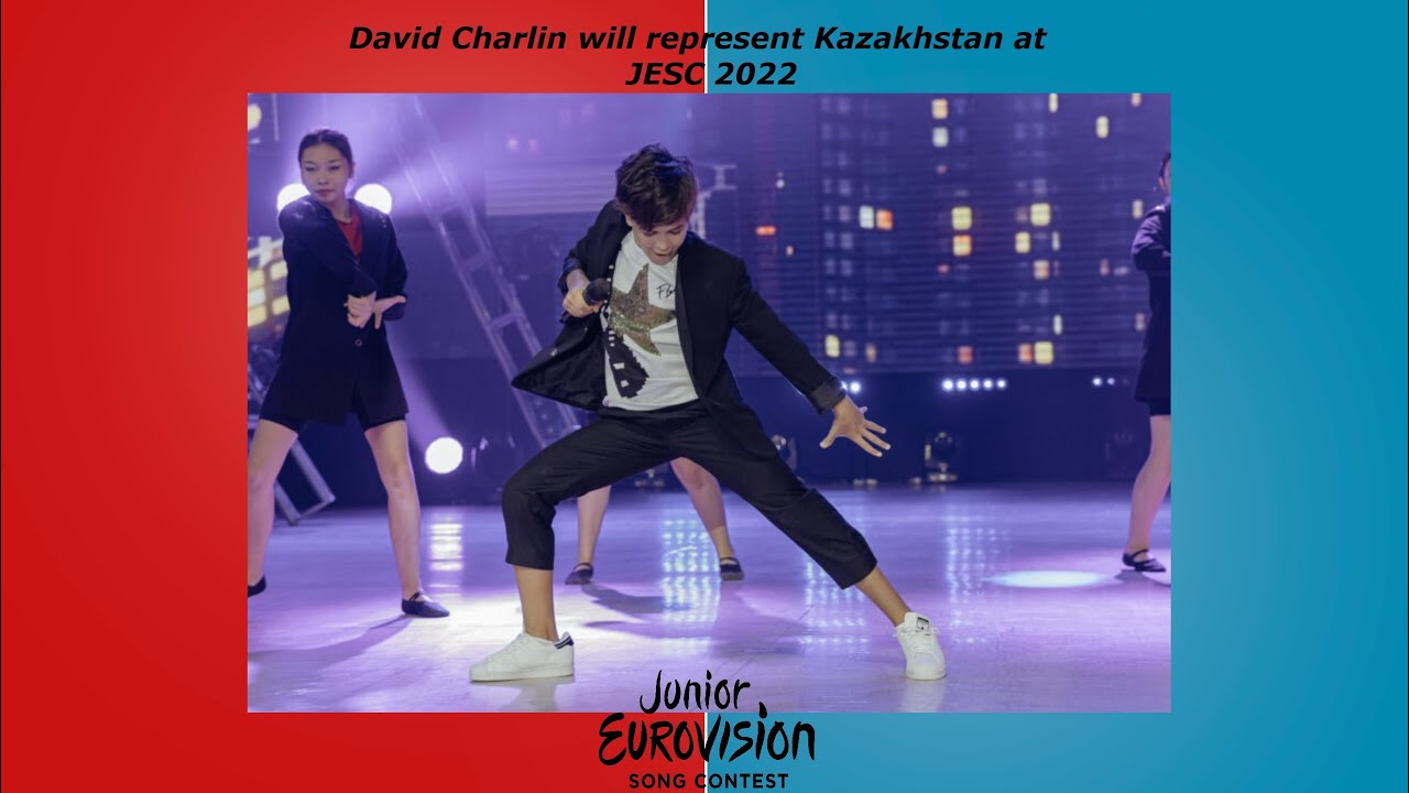 David Charlin will represent kazakhstan at JESC 2022 - YouTube