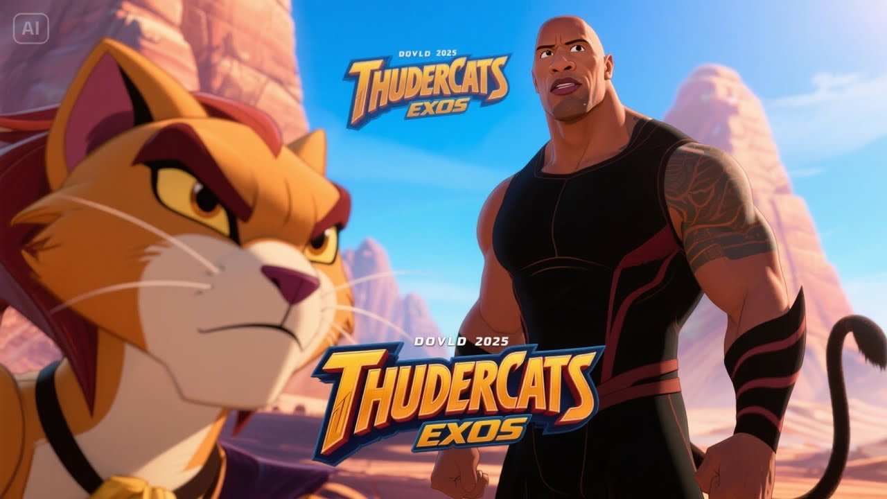 DWAYNE JOHNSON (2025) ThunderCats Exodus (Animation) First Trailer ...