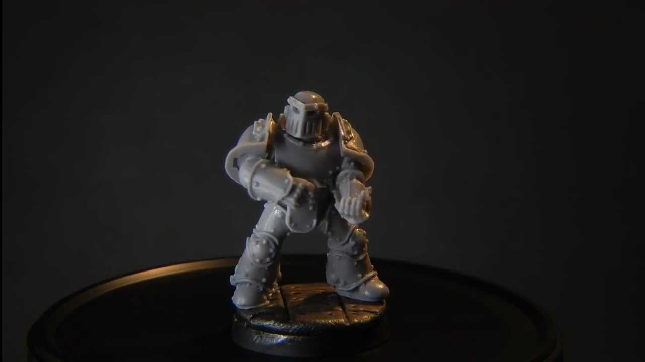 Unboxing Forge World Space Marine Armor MK III - YouTube