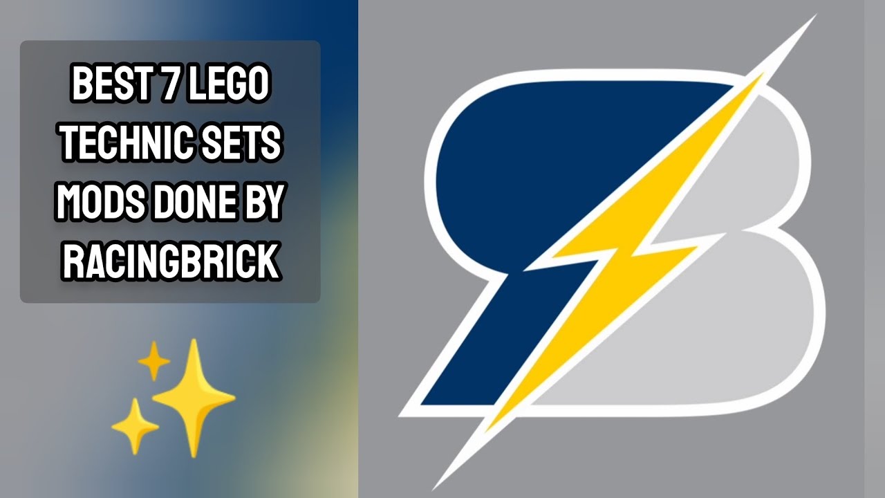 Best 7 LEGO Technic Sets MODs Done By RACINGBRICK - YouTube