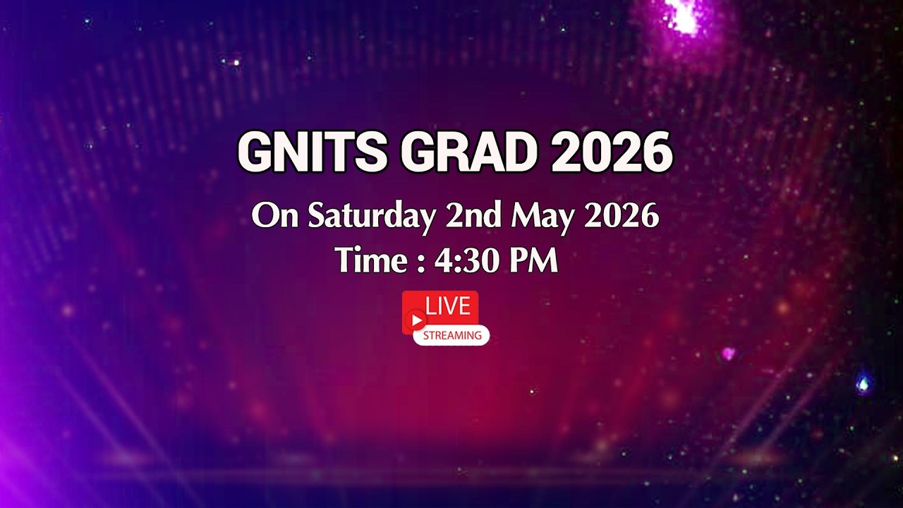 GNITS GRAD 2026 - YouTube