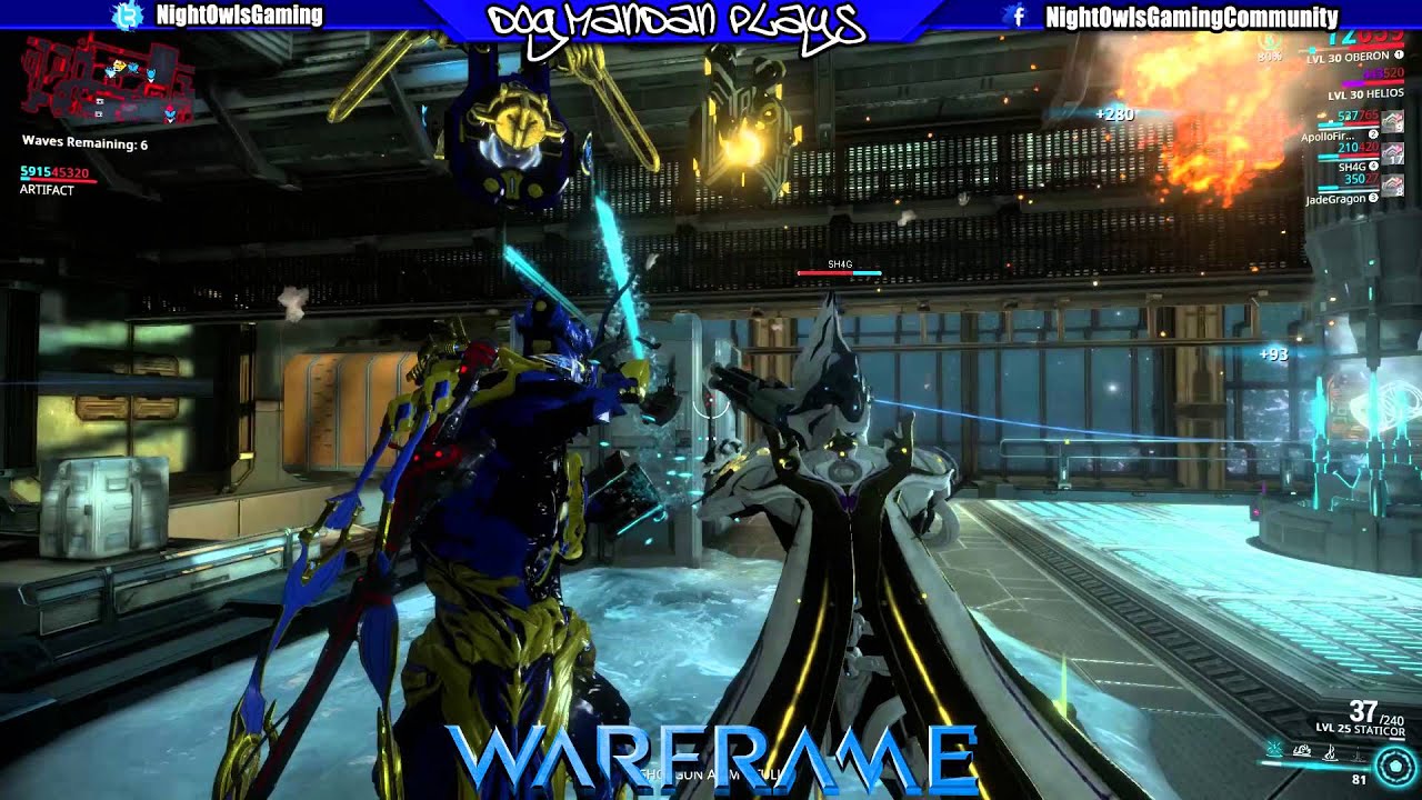Warframe: Defense Alert - Pluto | Oberon -Staticor (Gameplay) - YouTube