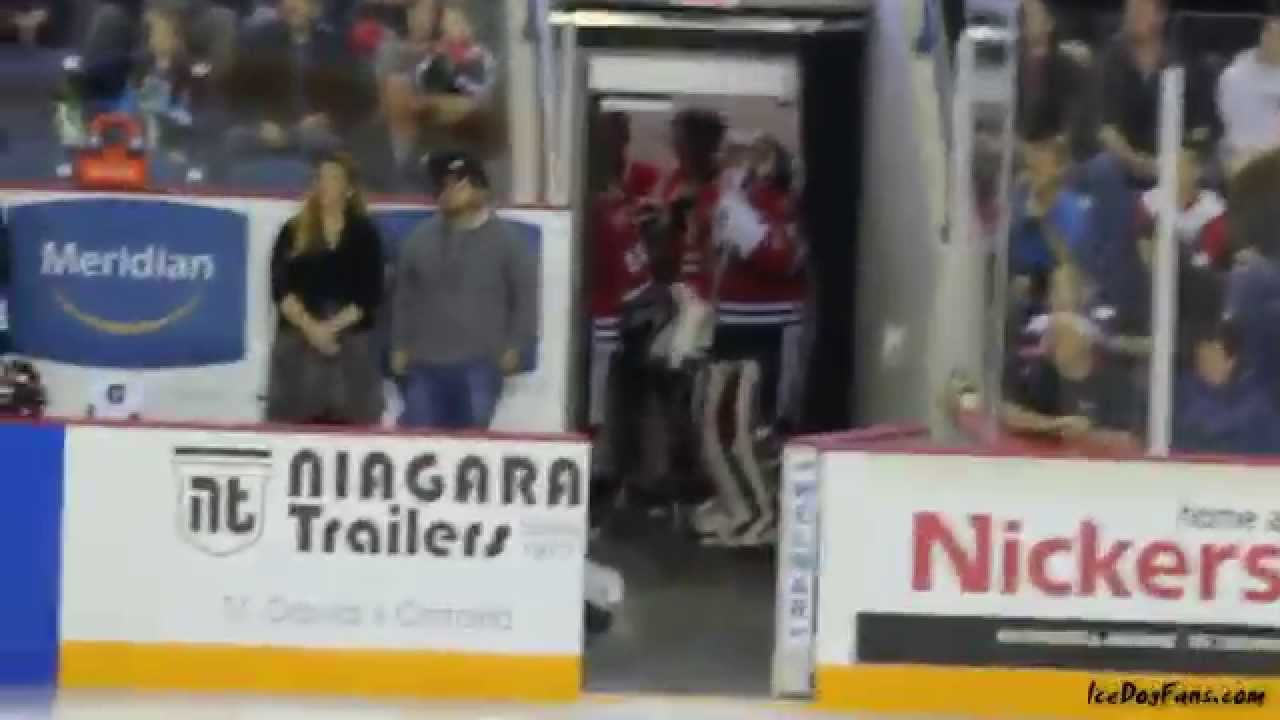 Oct.16, 2014 - Niagara IceDogs & Meridian Center Home Opener video 2 ...