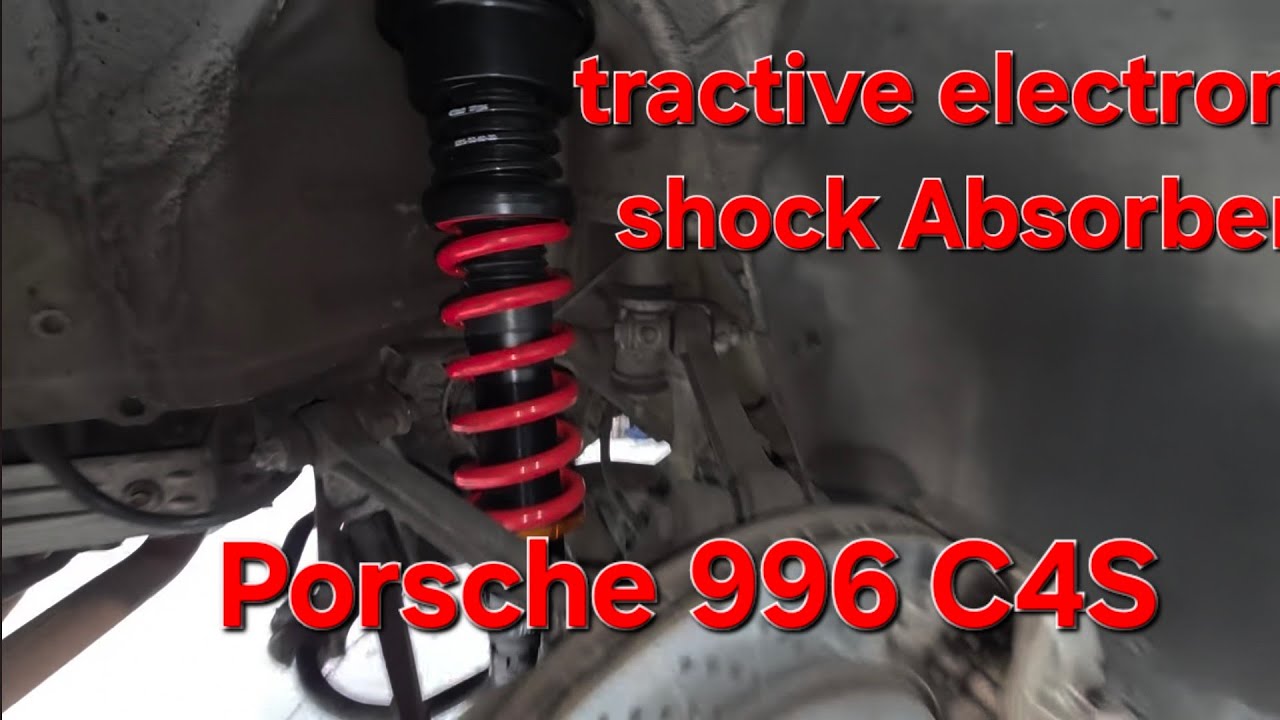 Porsche 996 C4S R.M - Fitting tractive Electronic Control shock ...