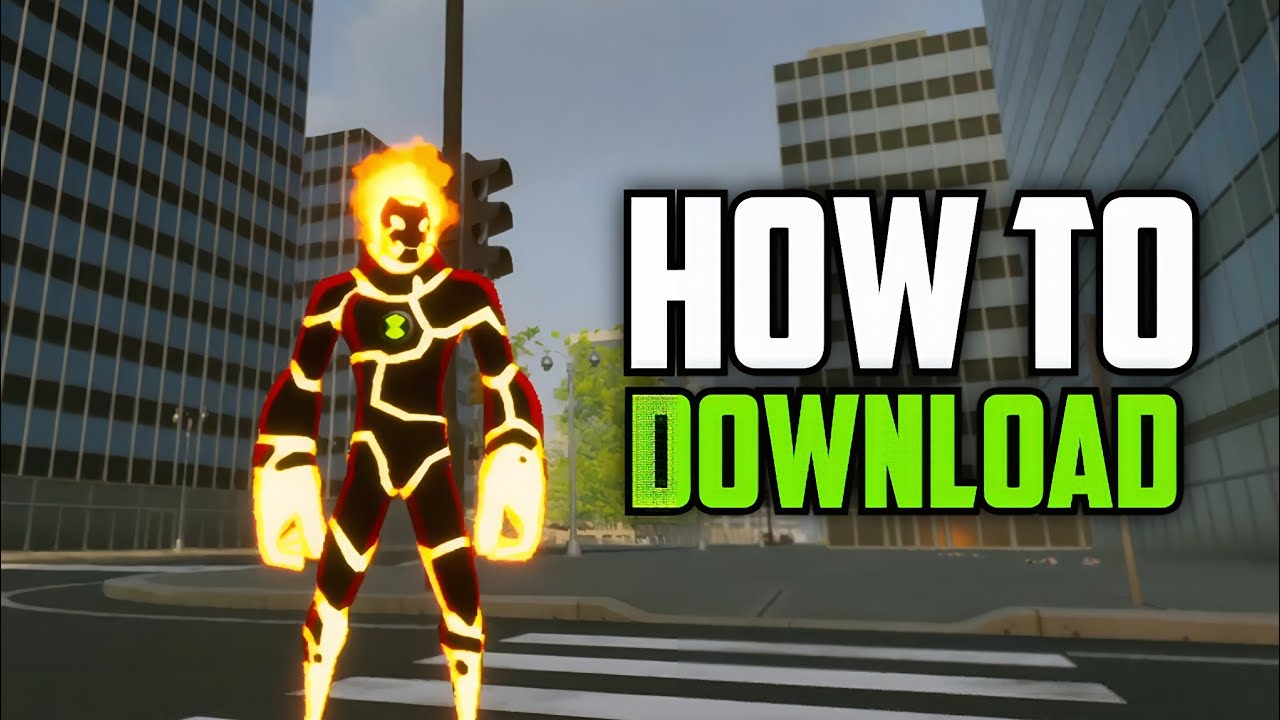 How to download Ben 10 Galvan Game || Ben 10 Fan Game - YouTube