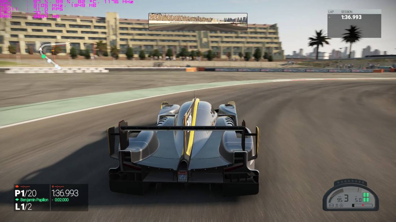 Project CARS PC gameplay at 1080p Ultra Settings GTX 670 FPS Frame Rate ...