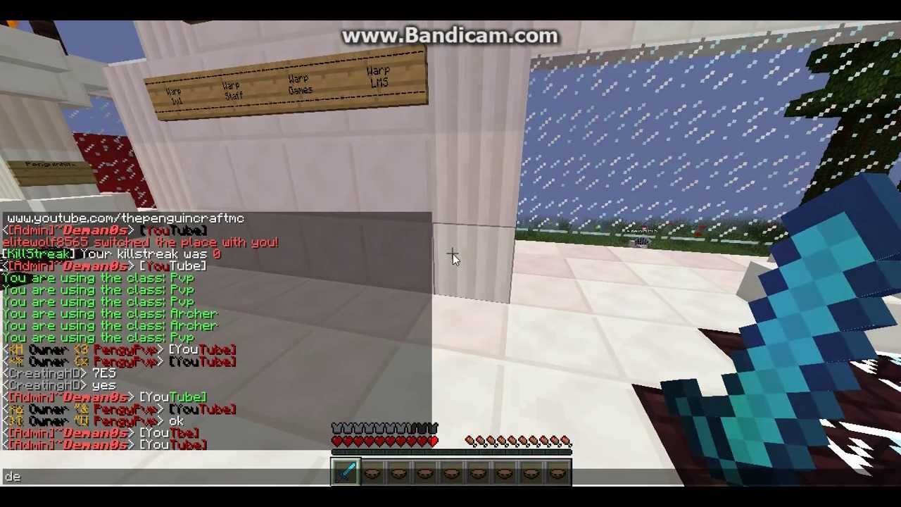 Minecraft:Amazing Kit PvP Server 1.6.4 - YouTube