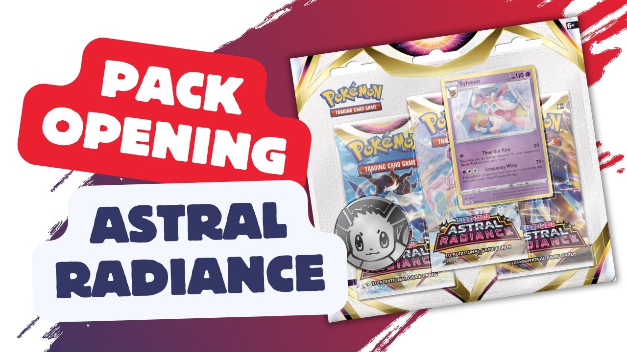 Astral Radiance Blister Pack Opening - YouTube