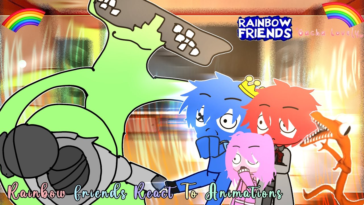 💗 RAINBOW FRIENDS REACTS to Animations! ️ [My Au] 🍄🎄part 81 - YouTube