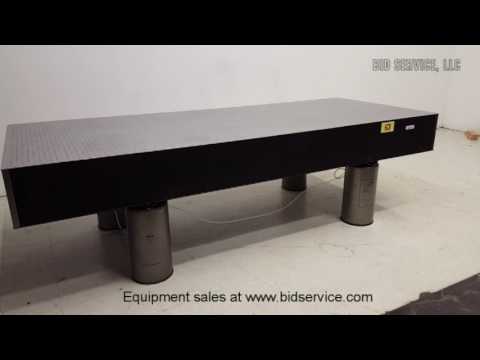 Newport Optical Table #61321 - YouTube