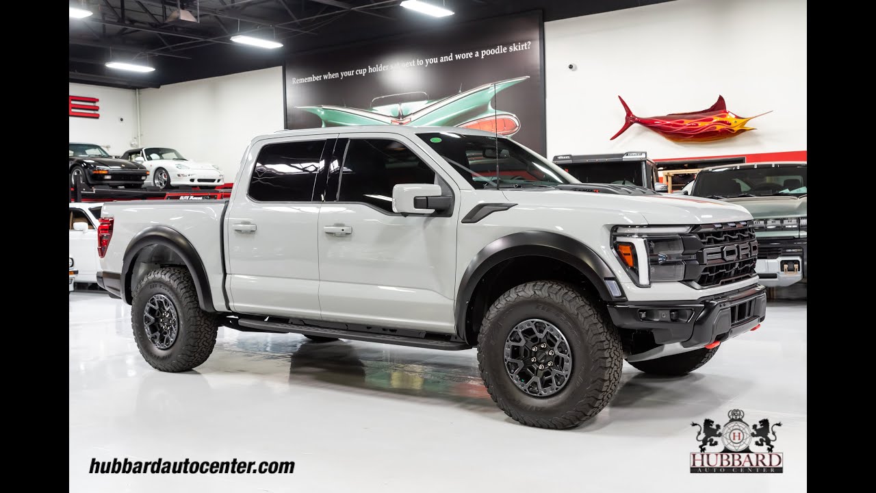 2024 Ford F-150 Raptor R - Recaro Seats - Avalanche Exterior - YouTube