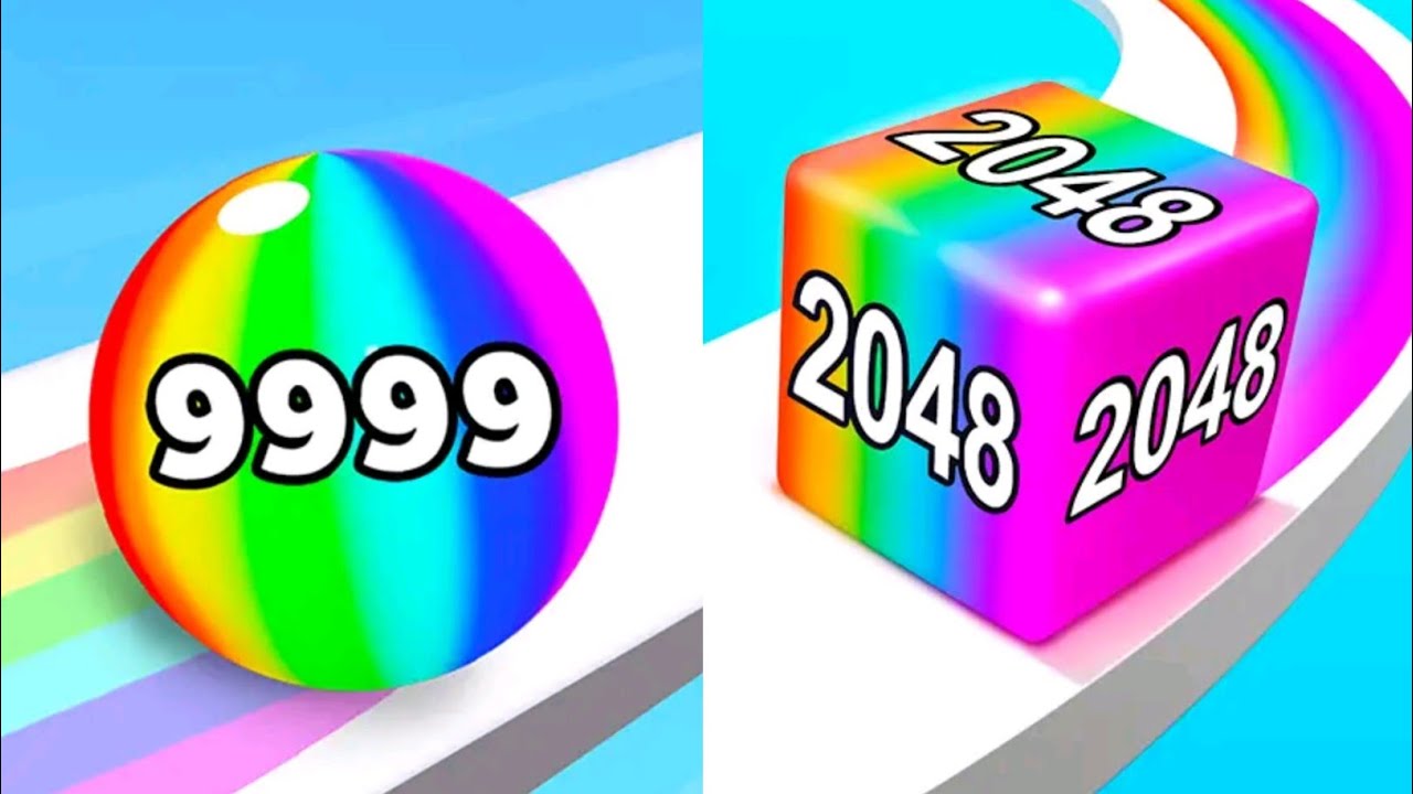 Numbers Ball Blend Challenge VS Jelly Run - Gameplay Walkthrough ...