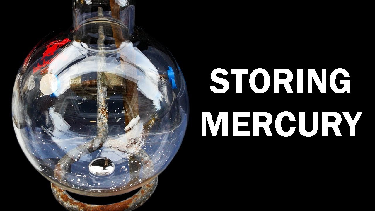 Storing mercury without water - YouTube