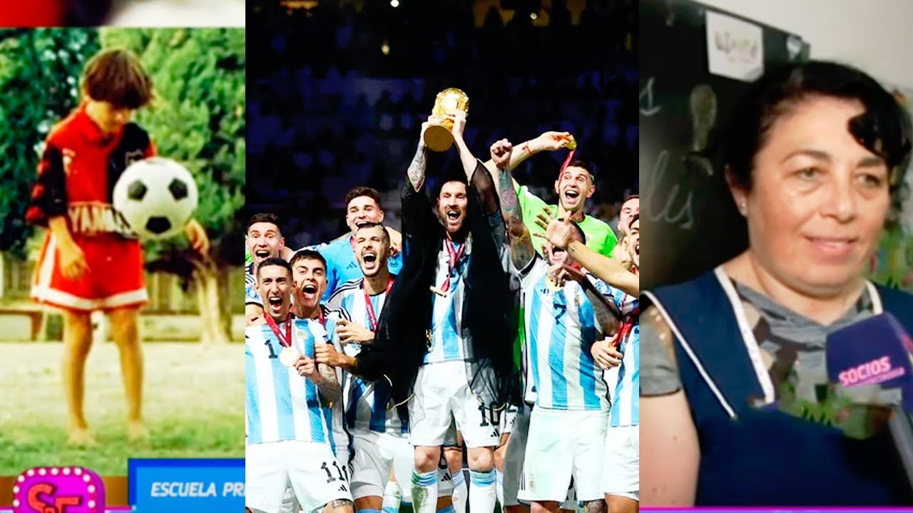 LA MAESTRA DE LIONEL MESSI MOSTRÓ UNA FOTO GRUPAL EN EL GRADO Y RECORDÓ ...